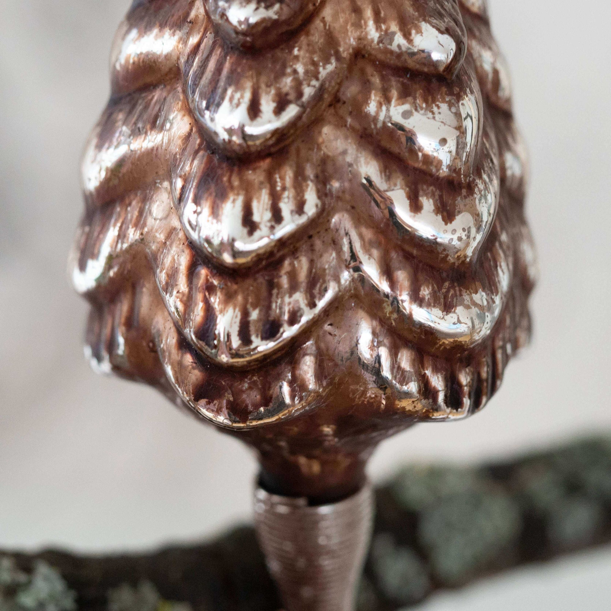 Vintage Glass Christmas Tree Clip - Deus Living